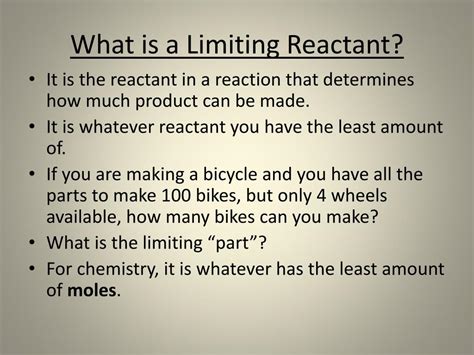 PPT Limiting Reactants And Percent Yield PowerPoint Presentation Free Download ID