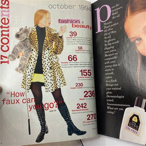 Shop Vintage Seventeen Magazines Now