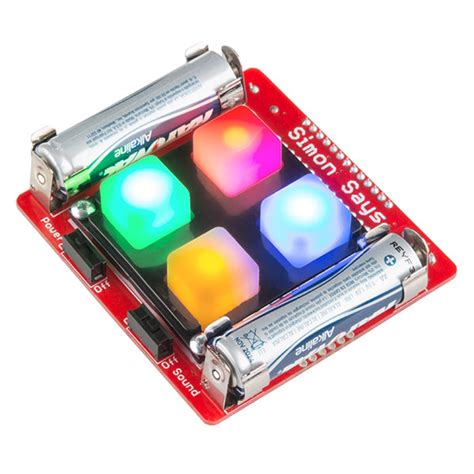 Sparkfun Learn To Solder Simon Says — Robot Italy