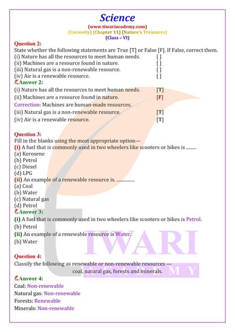 NCERT Solutions Class Science Curiosity Chapter Question Answers