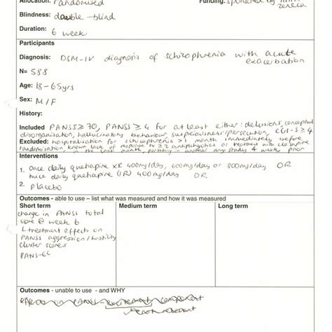Example Data Extraction Form Download Scientific Diagram
