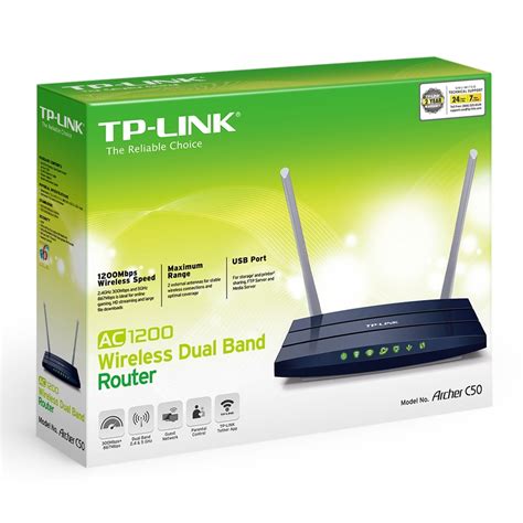 TP Link ARCHER C Reliable Dual Band WiFi Router UNIX CCTV