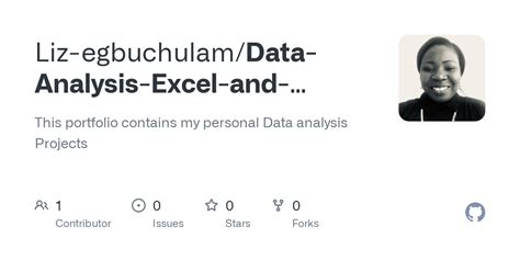 Github Liz Egbuchulamdata Analysis Excel And Power Bi Portfolio This Portfolio Contains My