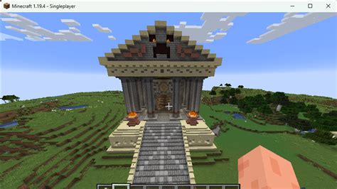 Archivo 3d Gratis Minecraft Templo Enredadera・modelo Imprimible En 3d