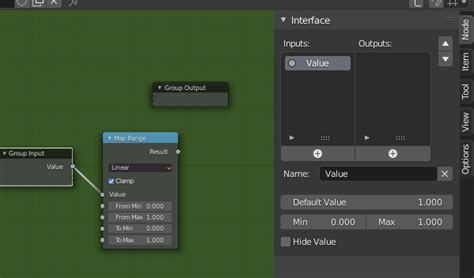 How To Make Some Value Sliders Of A Node In A Node Group Display On The