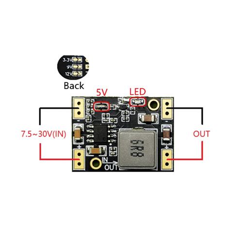 DC DC Adjustable Step Down Buck Converter A V V V V DFROBOT DFR
