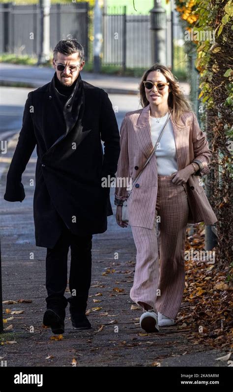 London Uk 31st October 2022 Joey Barton And Wife Georgia Arrive At
