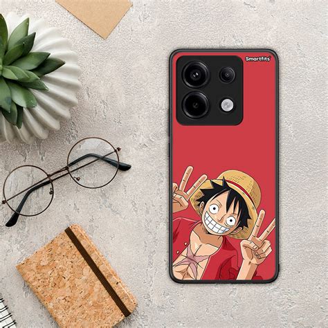 Θήκη Xiaomi Redmi Note 13 Pro 5g Back Cover με Σχέδιο Pirate Luffy