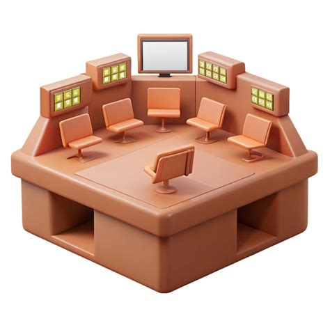 A Lego Model Of A Computer With A Computer Monitor On The Table