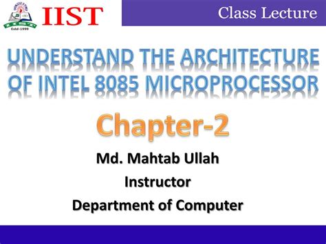 PPT Understand The Architecture Of Intel Microprocessor PowerPoint Presentation ID