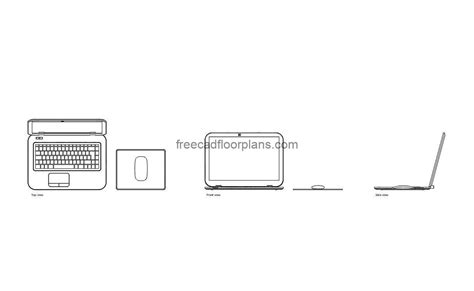 Examination Bed Free Cad Drawings