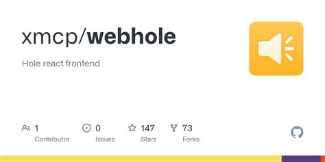 Github Xmcp Webhole Hole React Frontend