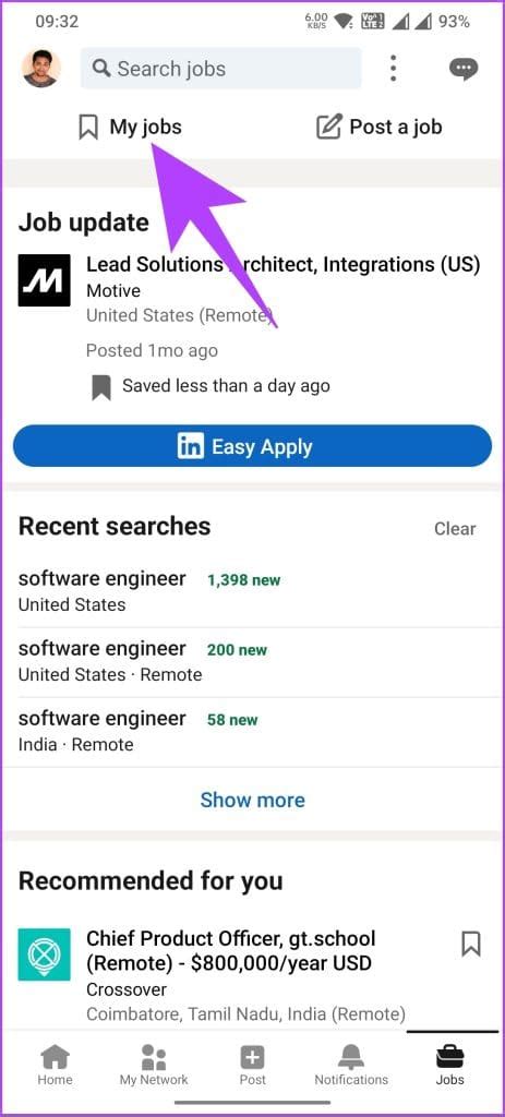 How To Find Saved Posts And Jobs On LinkedIn Guiding Tech