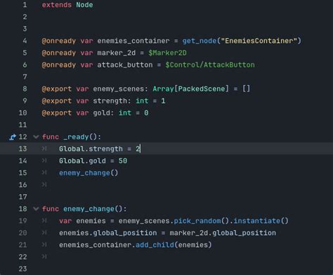 How To Connect A Button Signal To A New Spawned Enemy Help Godot Forum