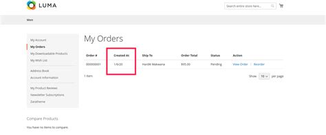 Magento2 Magento 2x Add Column To Sales Order History Page Fo