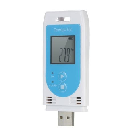 1 pieces tempu 03 usb temperature humidity data logger reusable rh temp