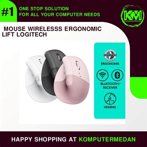 Jual Mouse Wirelesss Ergonomic Lift Logitech Shopee Indonesia