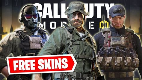 Get FREE Character Skins In COD Mobile Captain Price Ghost Gaz CODM Task Force 141 WarZone