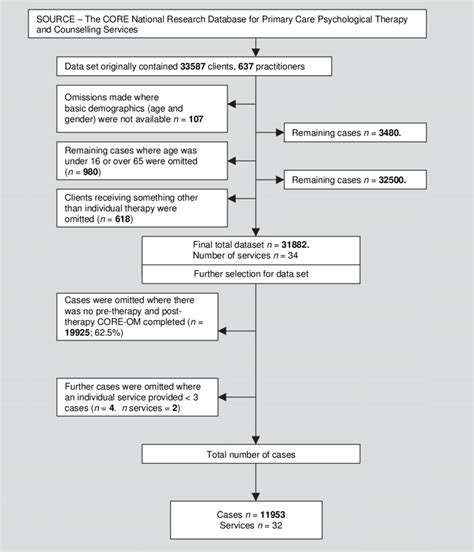 data analysis workflow flow chart depicting the data cleaning and images