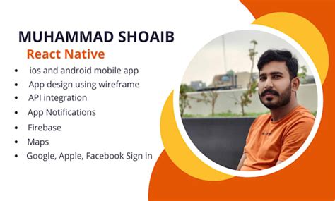 Build Ios Android App From Scratch Using React Native By Shoaibse Fiverr
