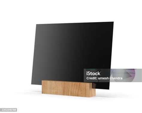 테이블 토커 프로모션 직립 메뉴 테이블 텐트 상단 간판 홀더 테이블 메뉴 및 Qr 카드 디스플레이 스탠드 모형 및 템플릿 디자인을위한 액자 3차원 형태에 대한 스톡 사진 및