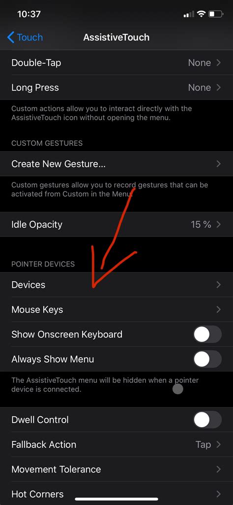 Pointer Style Option Is Missing Apple Community