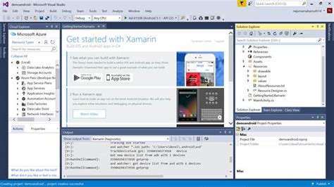 Cross Platform Developing A Simple Android App Using Visual Studio With Xamarin Part One