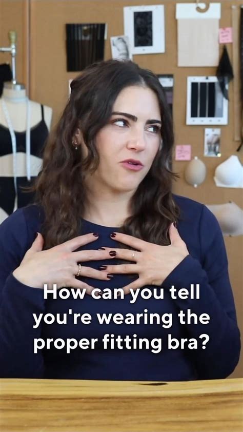 Does Your Bra Fit Properly Video Bra Fitting Correct Bra Sizing Bra