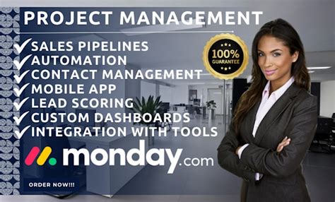 Design Setup And Organize Project Workflows In Monday Crm By Audrey Funnel Fiverr