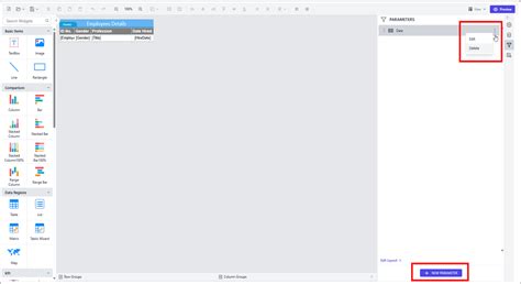 How To Customize Parameter Options In The Bold Reports Application