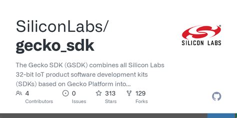 Github Siliconlabsgeckosdk The Gecko Sdk Gsdk Combines All