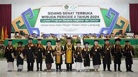 Rektor UIN Raden Intan Lampung Ajak Alumni Siap Hadapi Era Society 5.0 - Tribunlampung.co.id