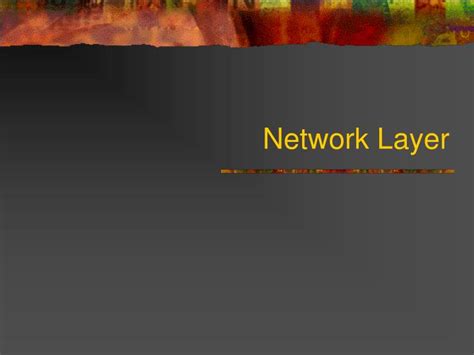PPT Network Layer PowerPoint Presentation Free Download ID
