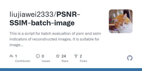 github liujiawei2333 psnr ssim batch image this is a script for