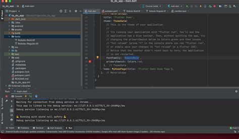 Adding A Custom Font To Flutter App Not Working Issue Flutter Flutter GitHub