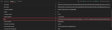 Solved Rest Api Pagination Next Link Tagged In Link A Qlik