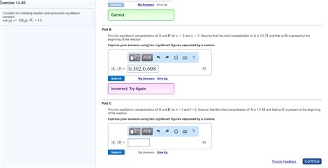 Solved Consider The Following Reaction And Associated