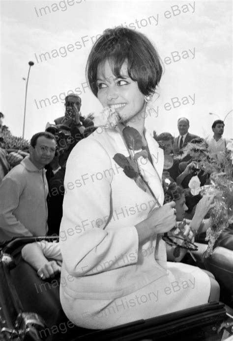 8x10 Print Claudia Cardinale Greeting Fans Cceb Ebay Claudia