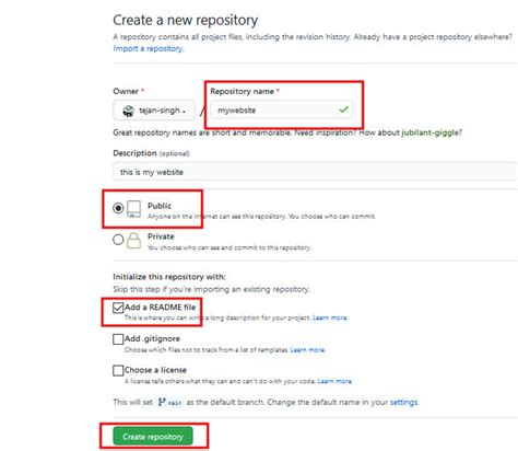 Hosting Websites Using Github