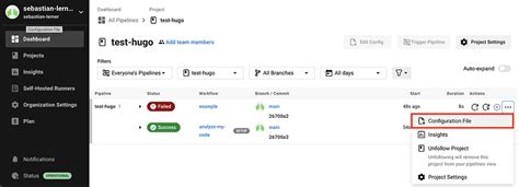 [product update] simplifying circleci project creation build