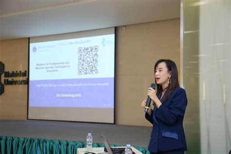Ict Mahidol Organized A Training Program On “upskill And Reskill Ai Executive Program Muai