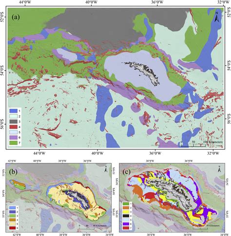 Hierarchically Nested Marine Landscape Maps Hogg Et Al 2016 Showing