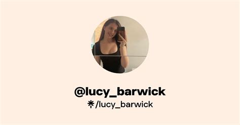 Lucybarwick Instagram Tiktok Linktree