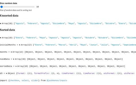 Sorting Dates Jofremanchola Observable
