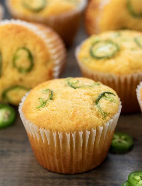 Jalapeno Cheddar Cornbread Muffins I Am Homesteader