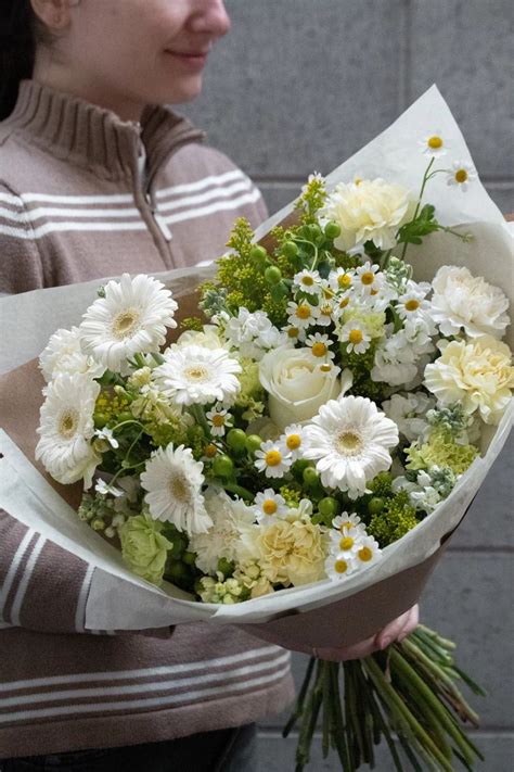 Summer Meadow Bouquet Large Flower Bouquet Inspiration Wedding Flowers With Daisies Pastel