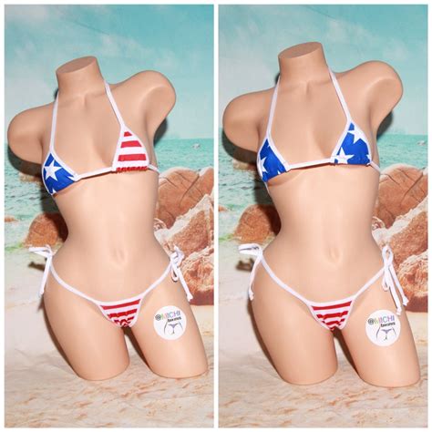 Womens Micro String Bikinis Etsy