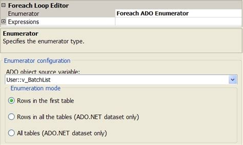 Ssis Batch Processing Implementation