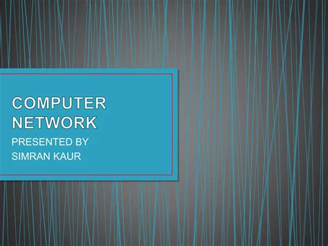 Computer Network PPT