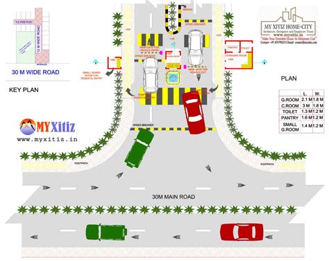 Best Main Gate And Entrance Design Plan And Elevations With Full Details Drawing Of 1st Class